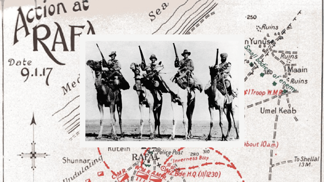 The Battle of Rafa: The Role of the Imperial Camel Corps – Summer Land ...
