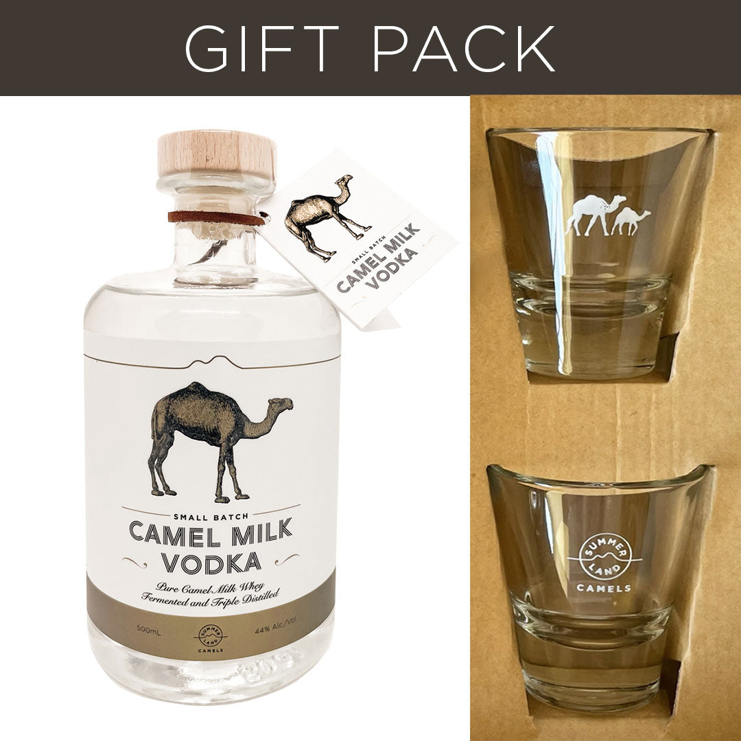 Camel Milk Vodka Gift Set | Limited Edition | Australian Made – Summer ...