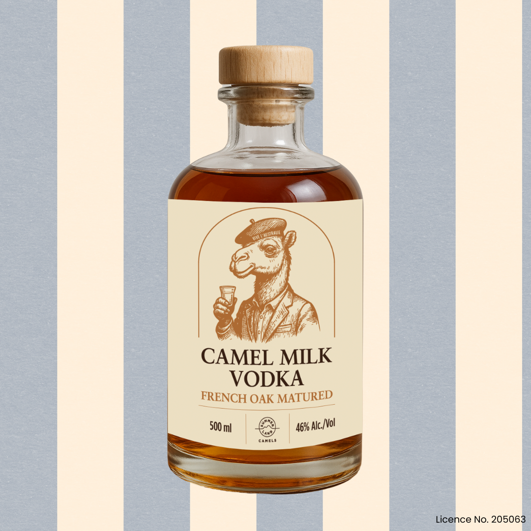 Camel Milk Vodka - French Oak Matured | Australian Made – Summer Land ...